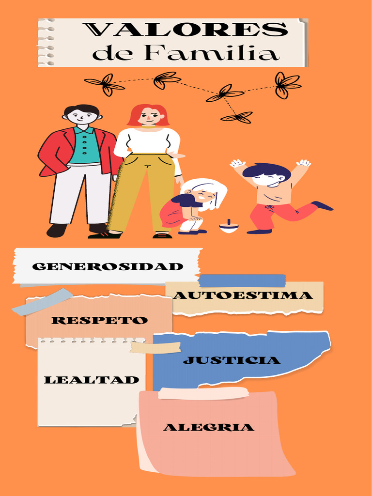 Infografia Familia Valores Pdf
