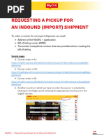 MyDHL+ Shipment Upload Guide | PDF | Comma Separated Values | Computing