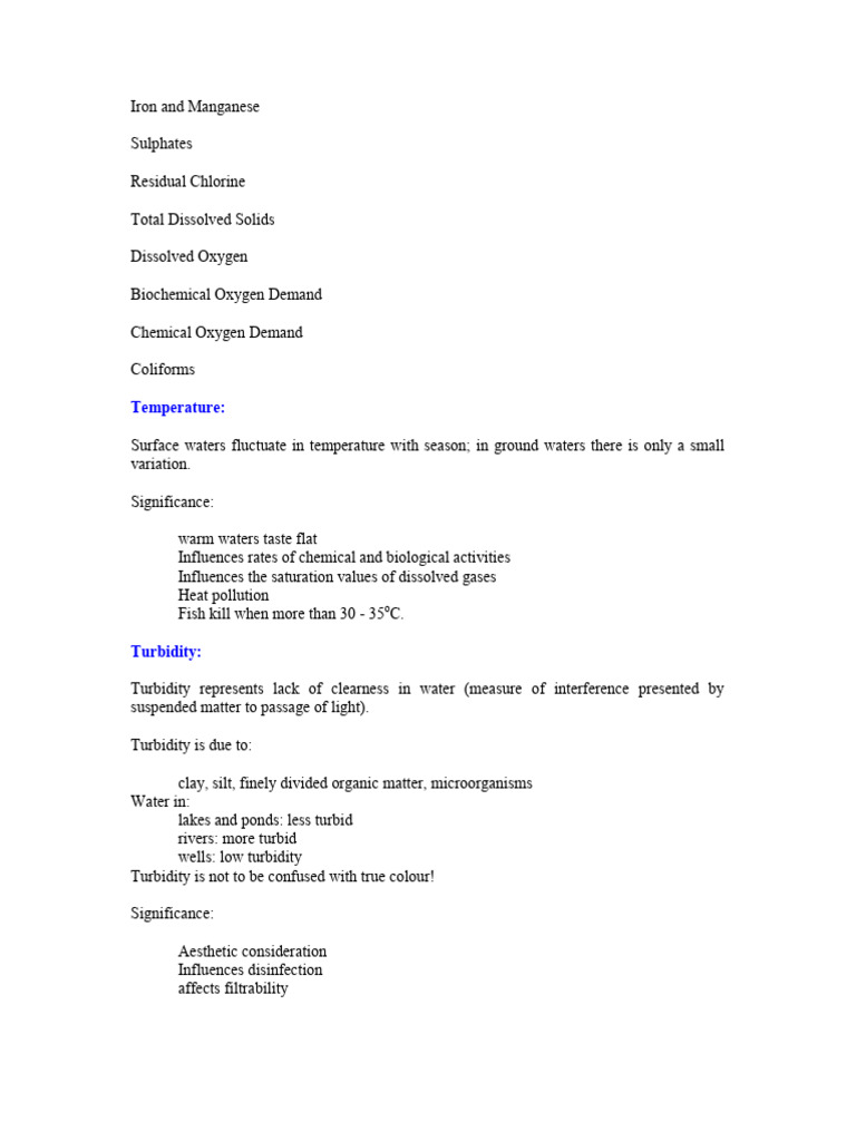 PHE lecture Notes Slide Notes Siringi | PDF | Nitrogen | Ph