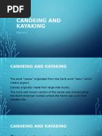 Basic Parts of Canoes and Kayaks | PDF