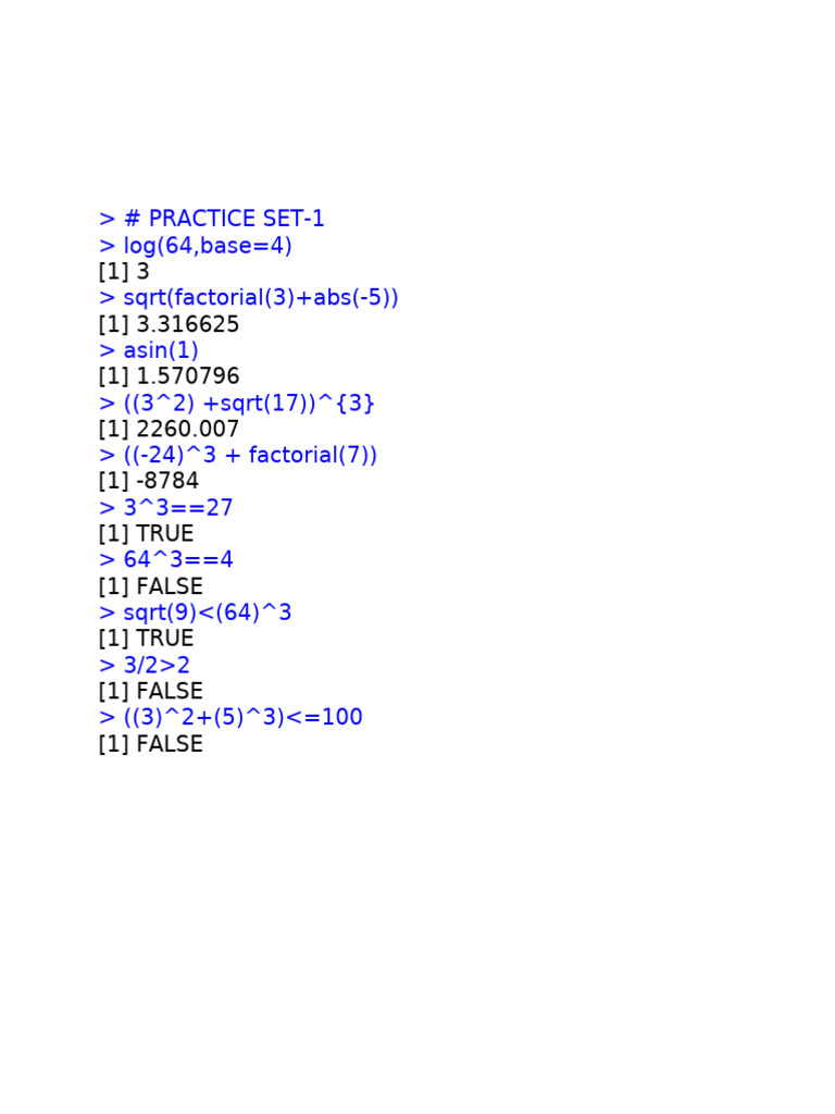 Practice Set- 1 | PDF