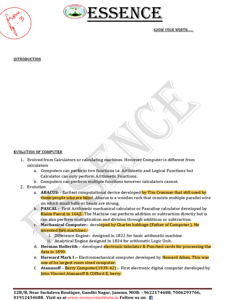 Computers for JKSI Revised 31-01-2022 2 | PDF | Random Access Memory | Image Scanner