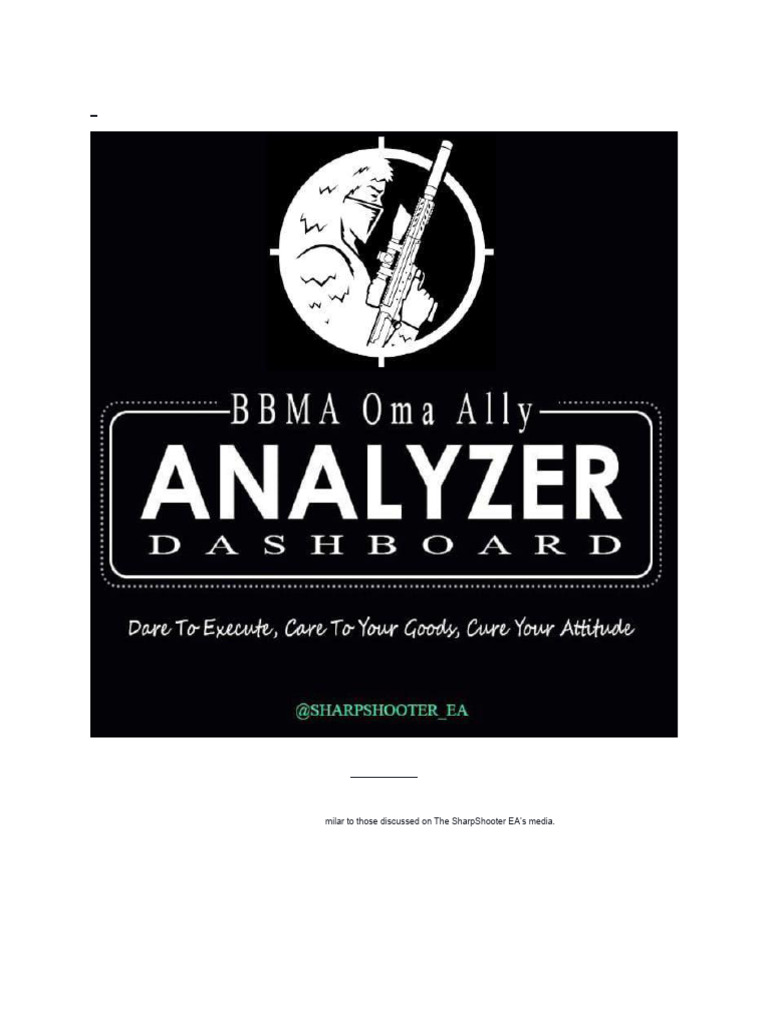 BBMA OMA ALLY ANALYZER DASHBOARD EA V3.50 - English | PDF | Futures ...