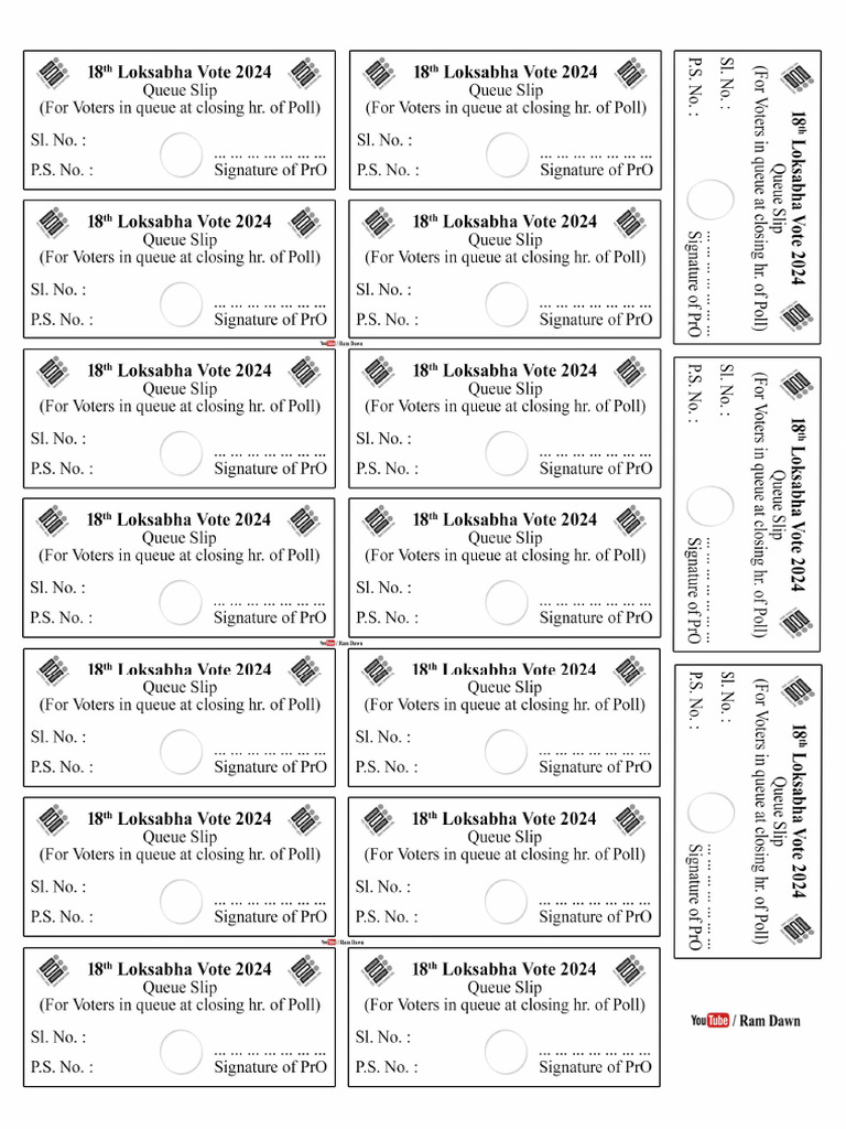 Queue Slip Ram Dawn | PDF