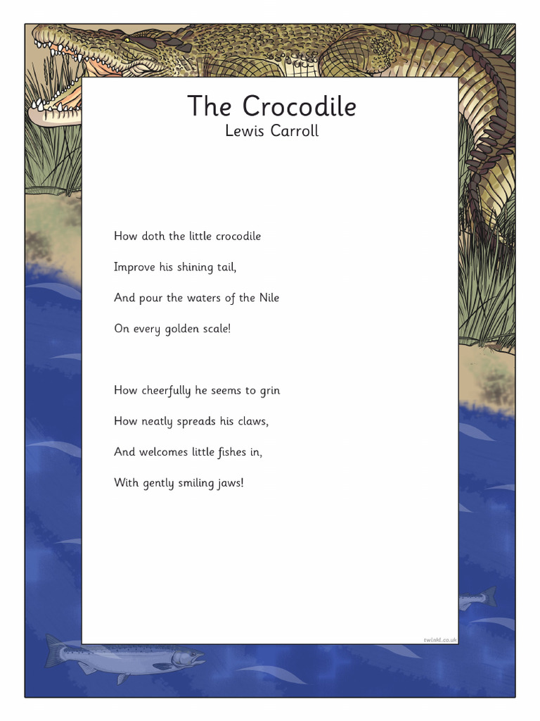The Crocodile KS2 Handwriting Practice | PDF