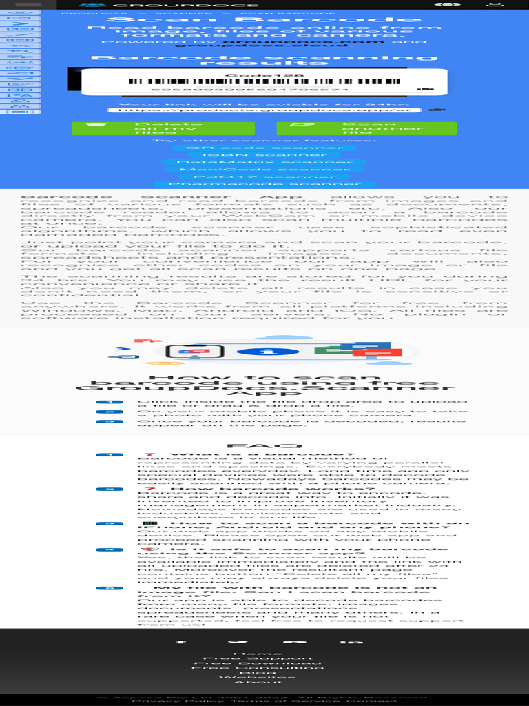 Barcode Scanner | PDF | Barcode | Image Scanner