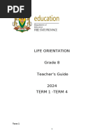 Grade 8 Term 1 4 Lo Worksheets | PDF | Sexual Orientation | Hiv/Aids