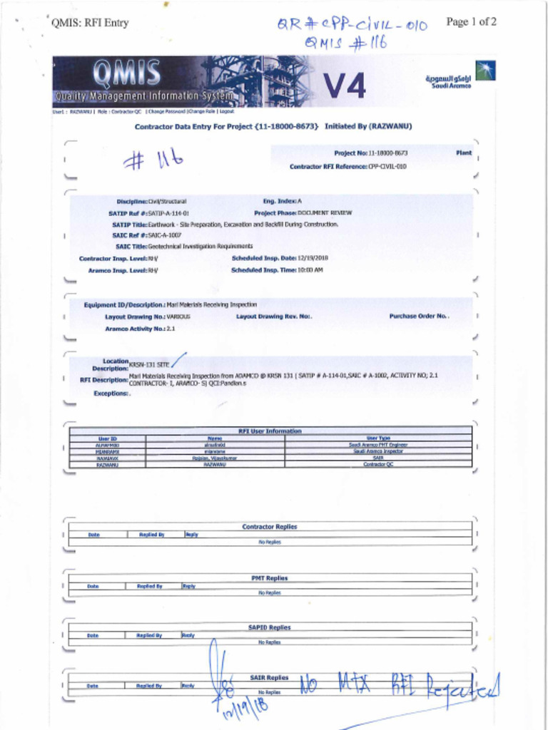 QR#CPP Civil 010 Qmis#116 | PDF