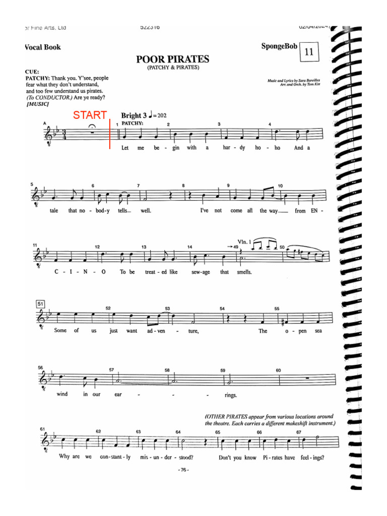 Patchy Poor+pirates Music | PDF