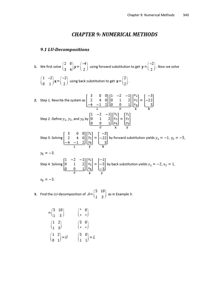 chn09 | PDF | Eigenvalues And Eigenvectors | Algorithms