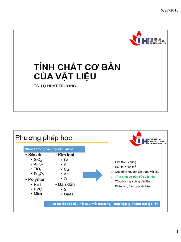 Vat Lieu Hoc | PDF