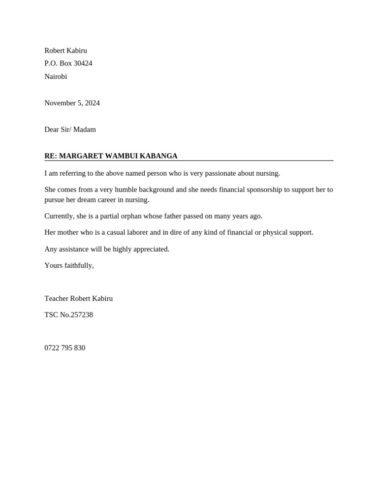 CNA Scholership Application | PDF