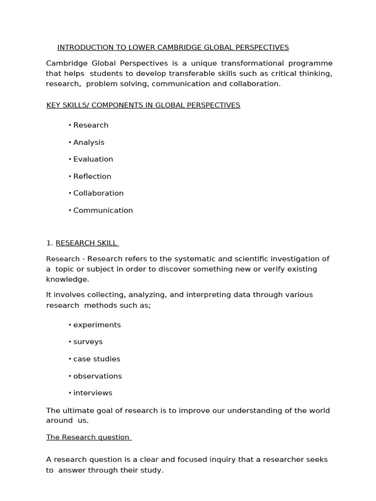 gp notes | PDF | Evaluation | Cognition