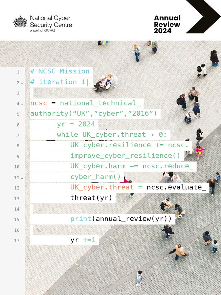 NCSC Annual Review 2024 | PDF | Computer Security | Security