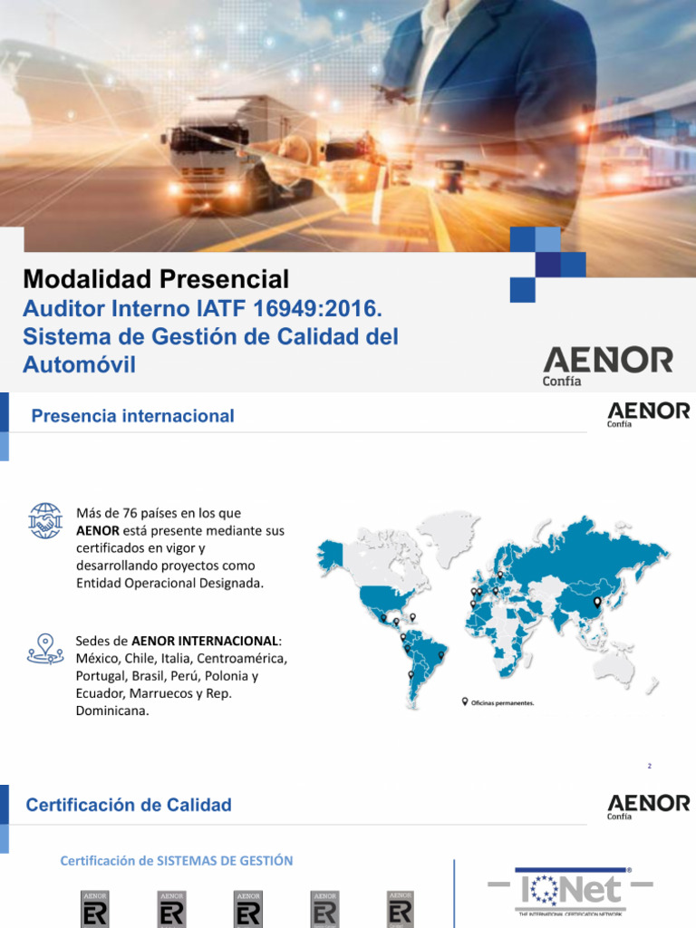 Manual Del Alumno. Auditor IATF 16949 2016 | PDF