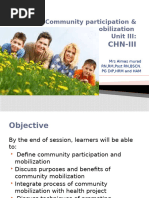Community Mobilization Strategies Explained | PDF | Community | Empowerment