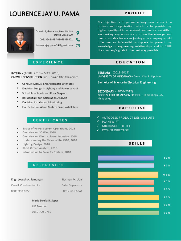 Lourence Jay Pama - Resume1 | PDF