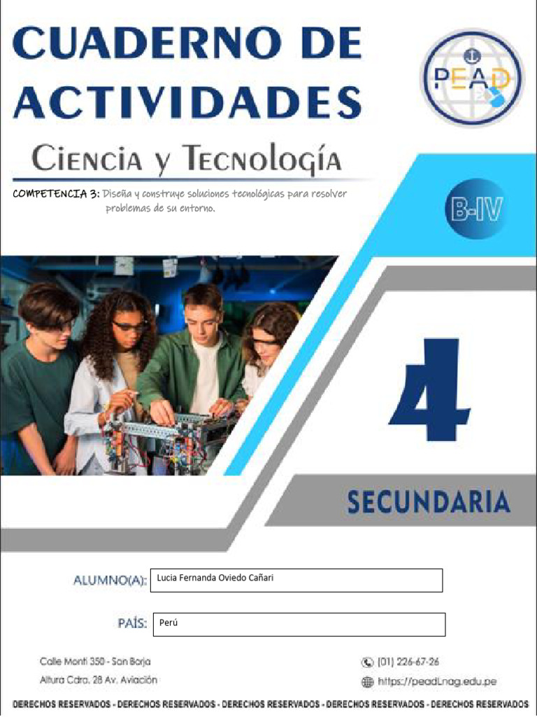 Rew CA CieTec Comp3 4sec IV Bim 2024 | PDF | Riego | Entorno natural