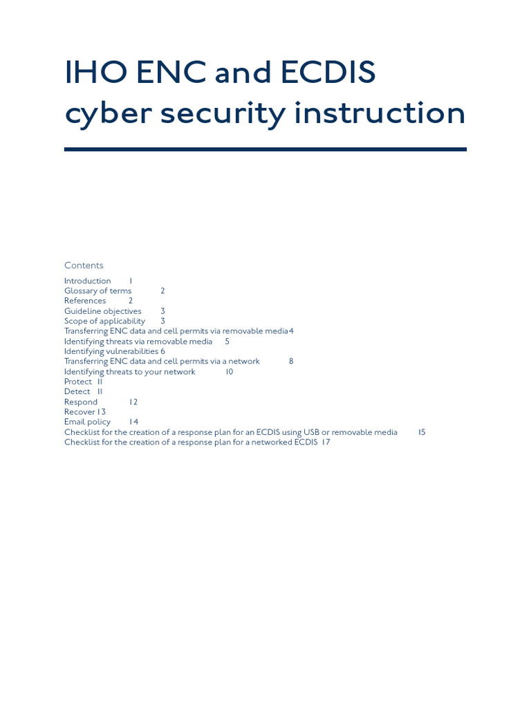 ENCWG8-4.4 - 2023 - EN - IHO ENC - ECDIS Cyber Security Instruction ...