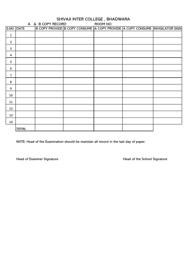 AB Copy Record | PDF