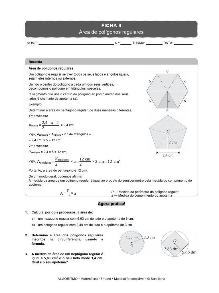 SANTILLANA MAT6 ApoioTutorialEspecifico 08 | PDF
