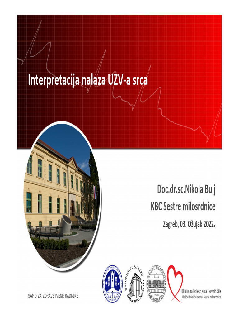 Interpretacija Nalaza UZV-A Srca_Bulj | PDF | Diastole | Echocardiography