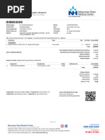 Final Hospital Bill Template | PDF