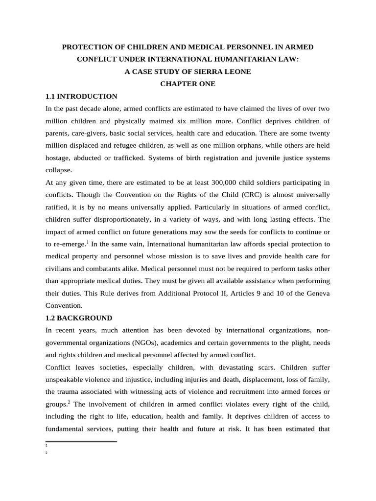 Aruna Chapter Final Work | PDF | International Humanitarian Law | Civilian