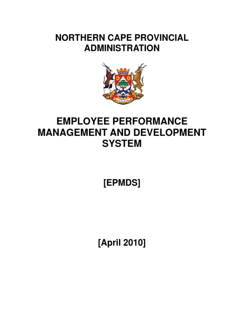 EPMDS April 2007 v6 (2) 2Amended-Final | PDF | Performance Appraisal ...