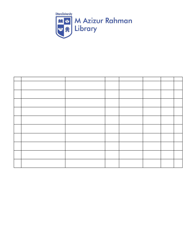 Book Requisition Form | PDF