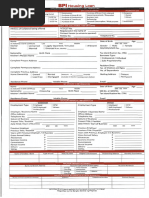 BSP PNG Personal Loan Application Form Updated | PDF | Loans | Banks