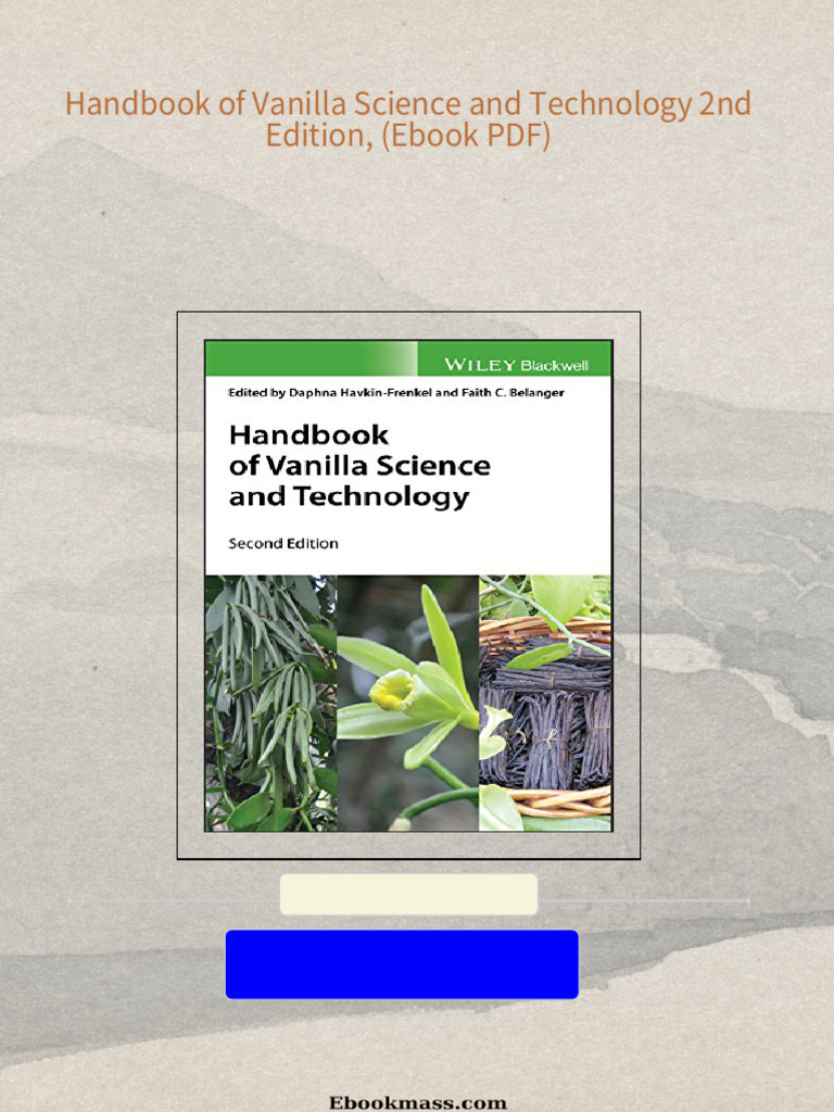 (FREE PDF Sample) Handbook of Vanilla Science and Technology 2nd Edition, (Ebook PDF) Ebooks ...