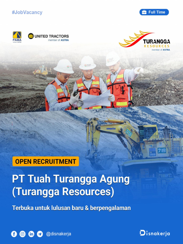 PT Tuah Turangga Agung (Turangga Resources) - DISNAKERJA | PDF
