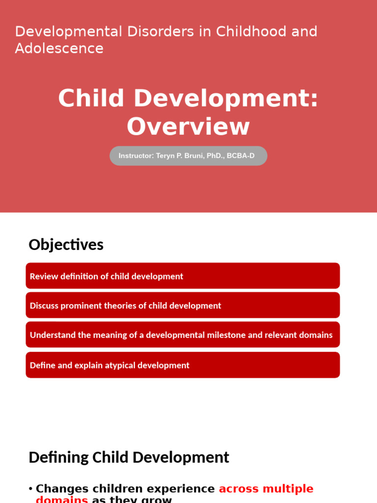 2017 Week 2 - Typical Development STUDENT 1.13.2025 | PDF | Child ...