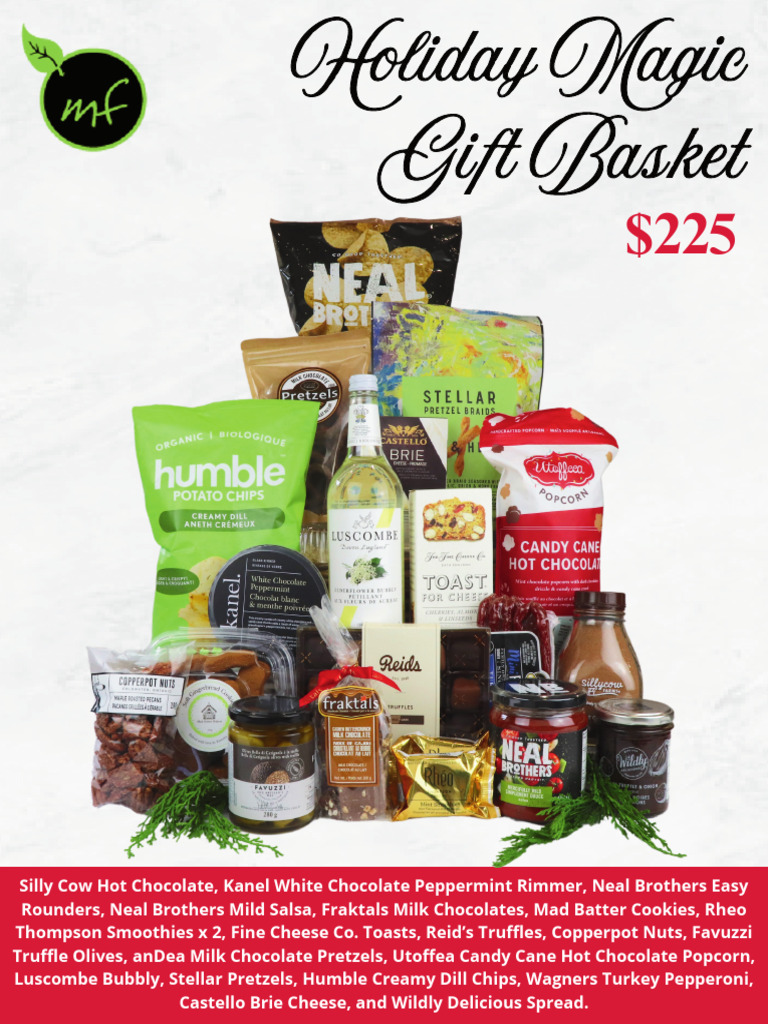 Basket Posters (8.5 X 11 In) | PDF | Chocolate | Foods