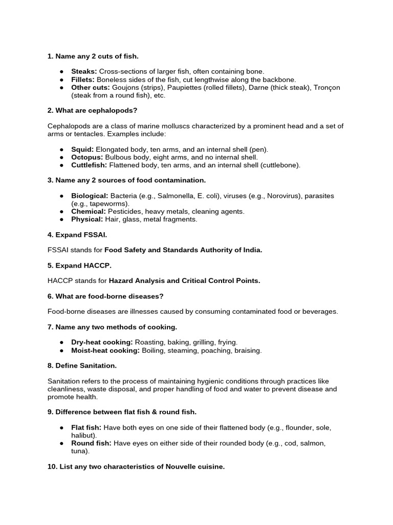 FBP (1) | PDF | Salad | Foods