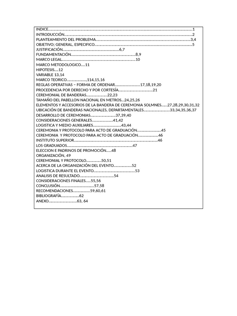 INDICE | PDF
