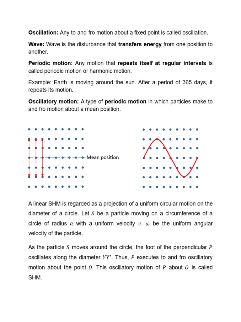 Lecture (1-7) - Oscillations | PDF | Damping | Oscillation