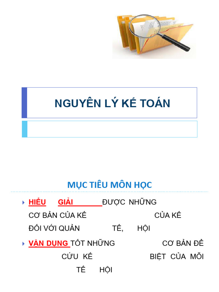 Chuong 1 - Tong Quan Ve Ke Toan | PDF