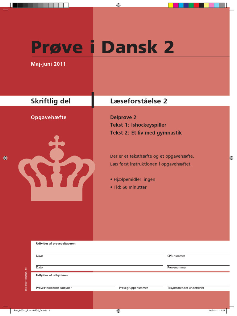 Læseforståelse 2 - Opgaver | PDF