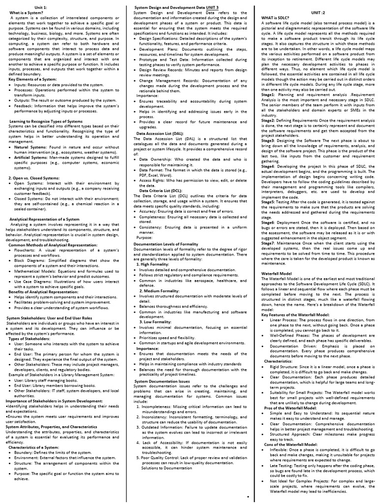 Sad | PDF | Software Development Process | System