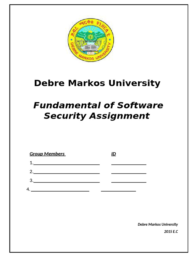 Security Assignment1 | PDF