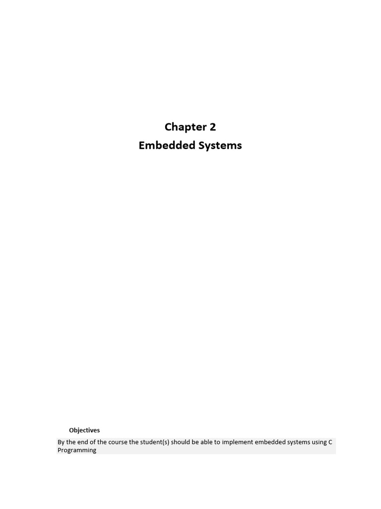 ND-SOFTWARE-ENGINEERING-4-2-Embedded-Systems | PDF | Embedded System | Operating System