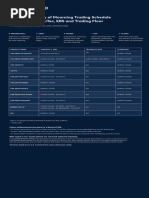 NYSE 2025 Trading Calendar Overview | PDF | Business | Stock Market