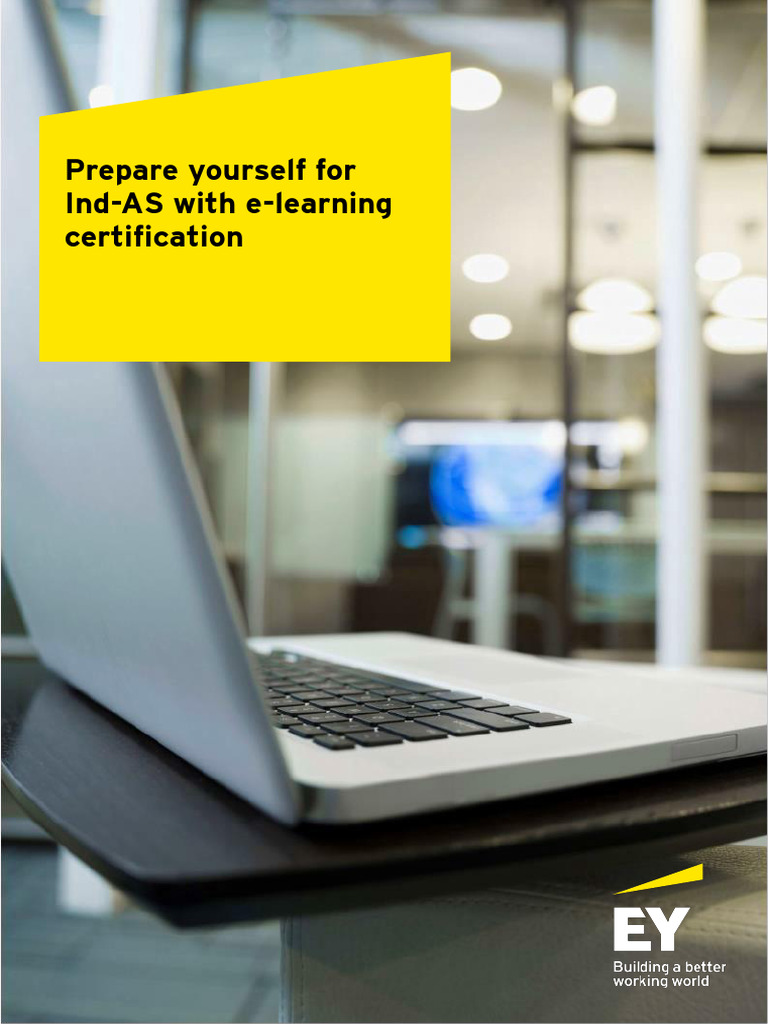 Certificate in Ind As Brochure | PDF | Accounting | Educational Technology