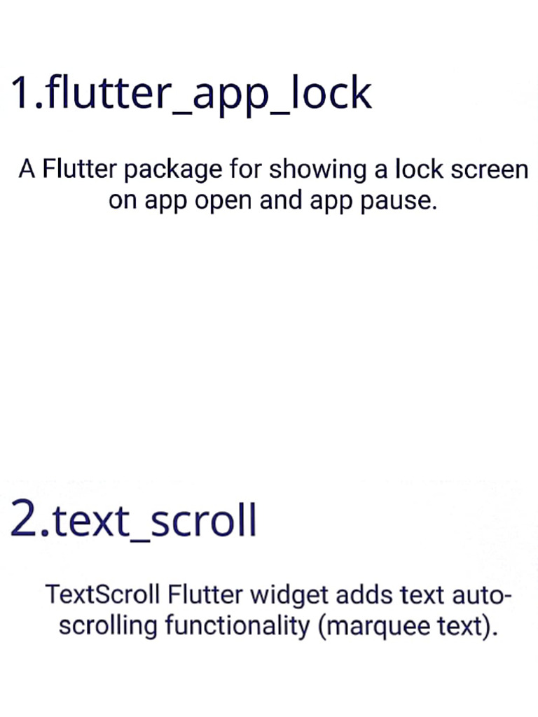 FLUTTER ESSENTIAL PACKAGE | PDF