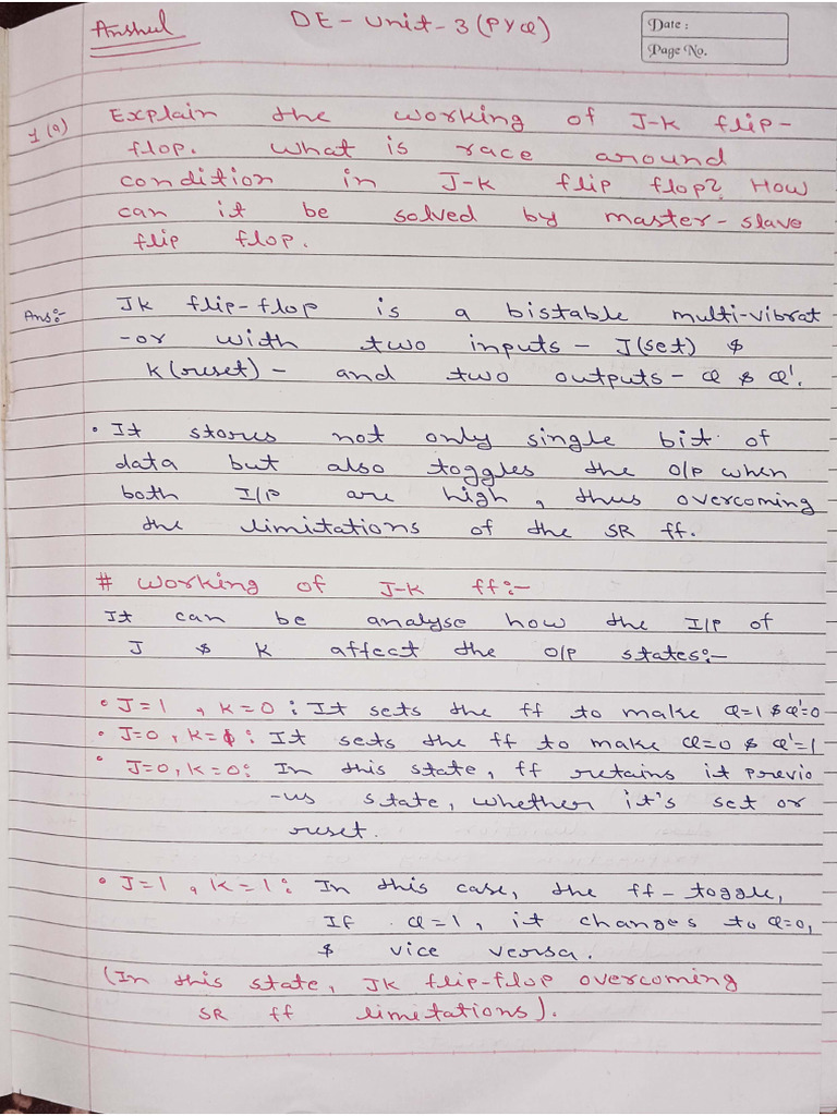 De Pyq (Unit-3) Anshul.. | PDF