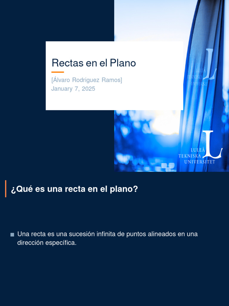 LTU Beamer Template | PDF | Línea (geometría) | Pendiente