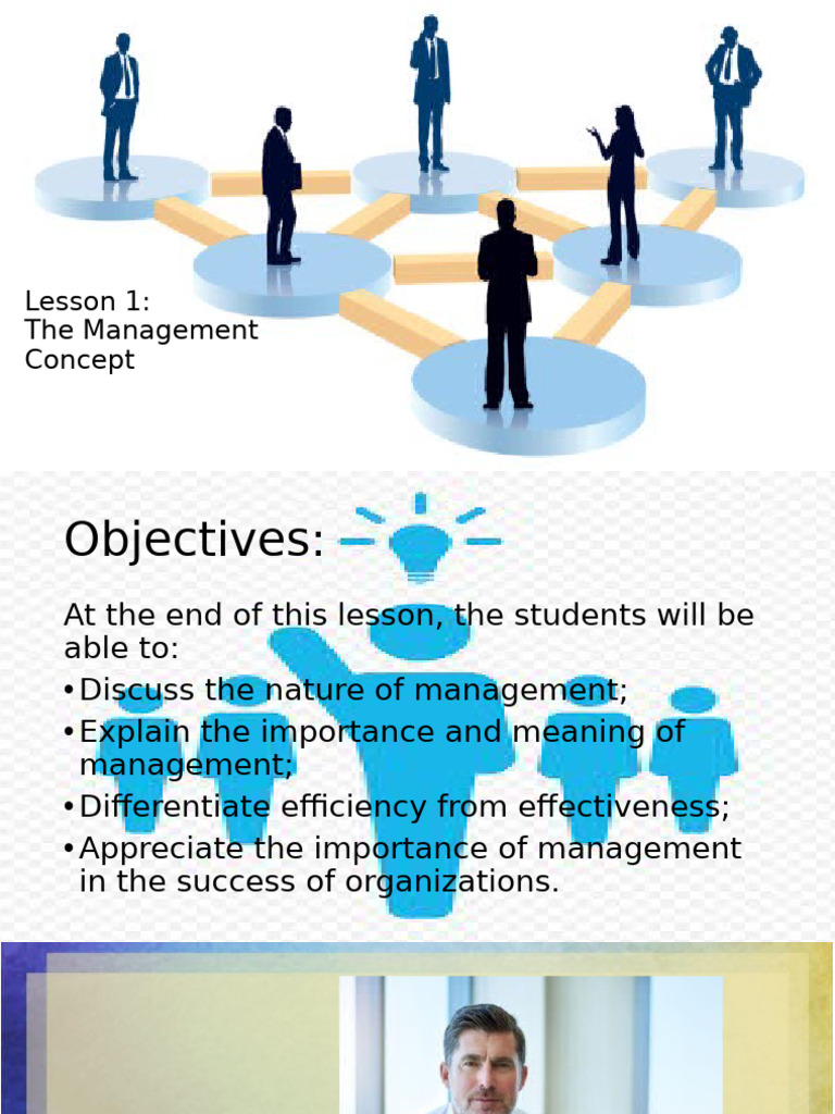 Lesson 1 Organization Management | PDF