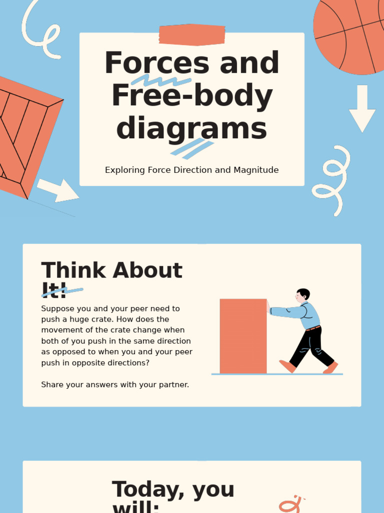 Forces and Free-Body Diagrams | PDF | Force | Tension (Physics)